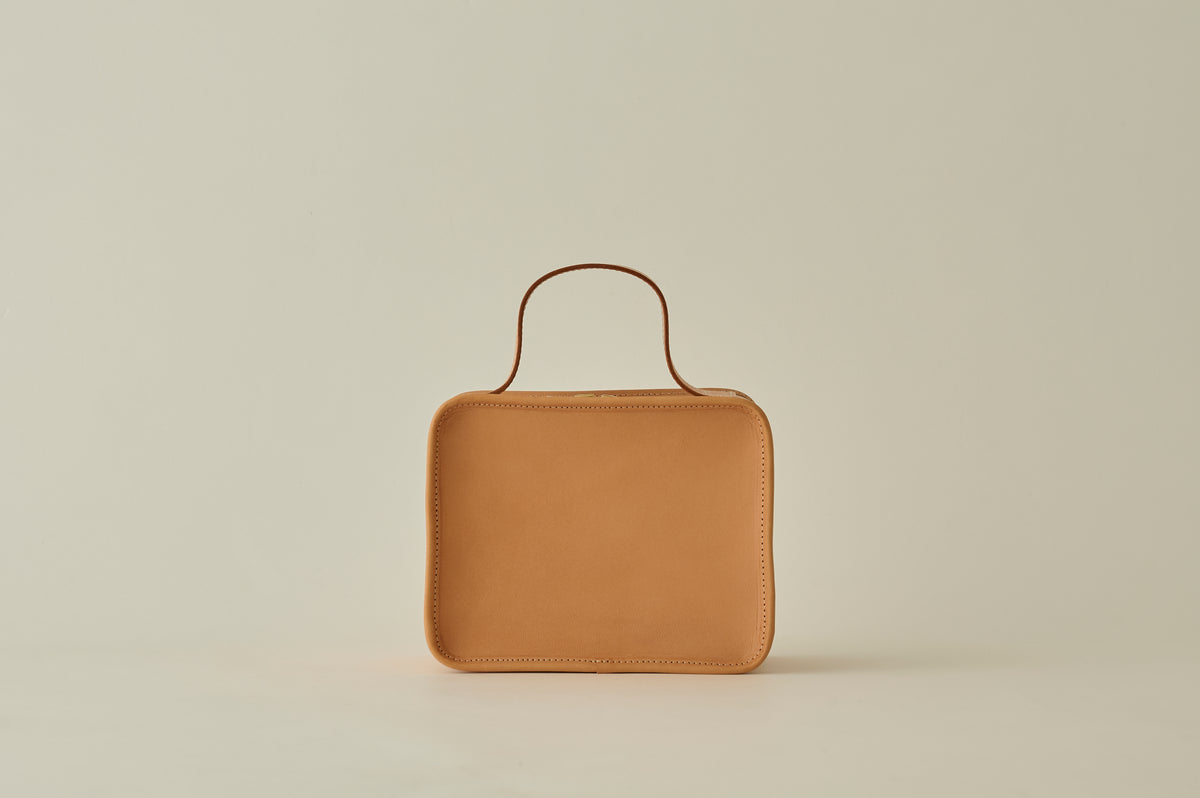 【LIMITED】Nume Leather Mini Book Bag -Earth Leather-｜LIFESTYLIST